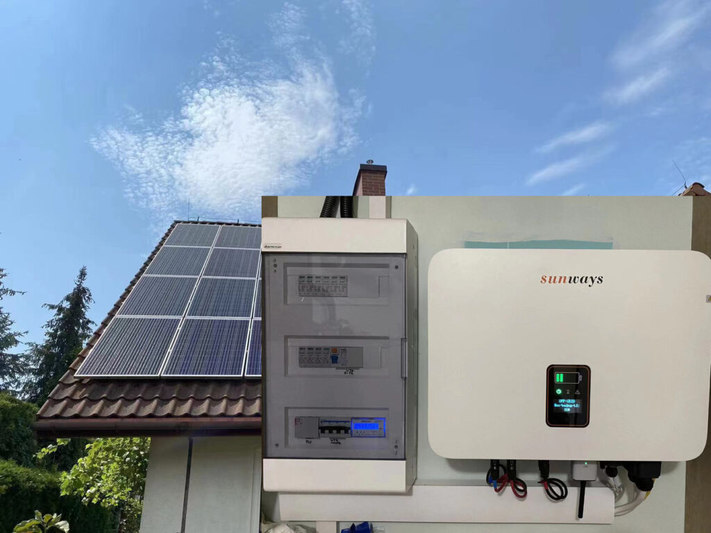 On-Grid Inverter Sunways 5kW รับประกัน 10 ปี แถมอุปกรณ์ Wifi module ...